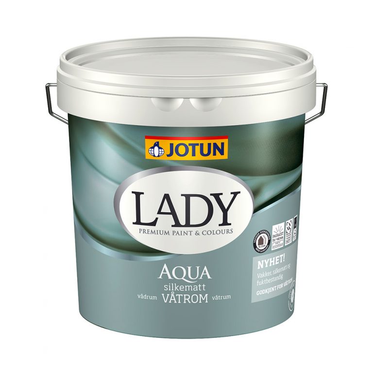 Lady Aqua - Køb den bedste maling til vådrum billigt her!