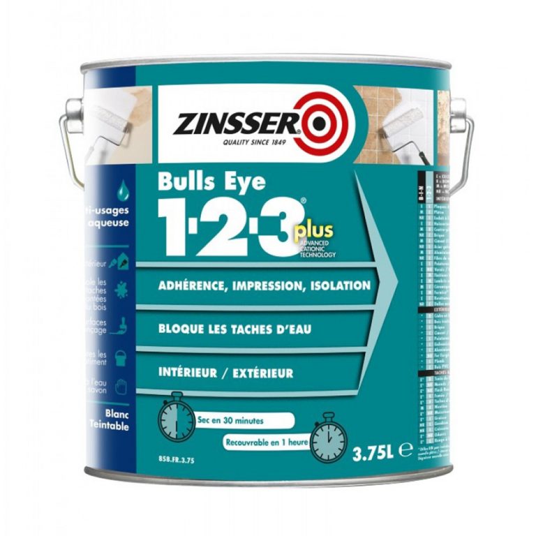 Zinsser Bulls Eye 1-2-3 Plus Primer - Genial grunder og forsegler!
